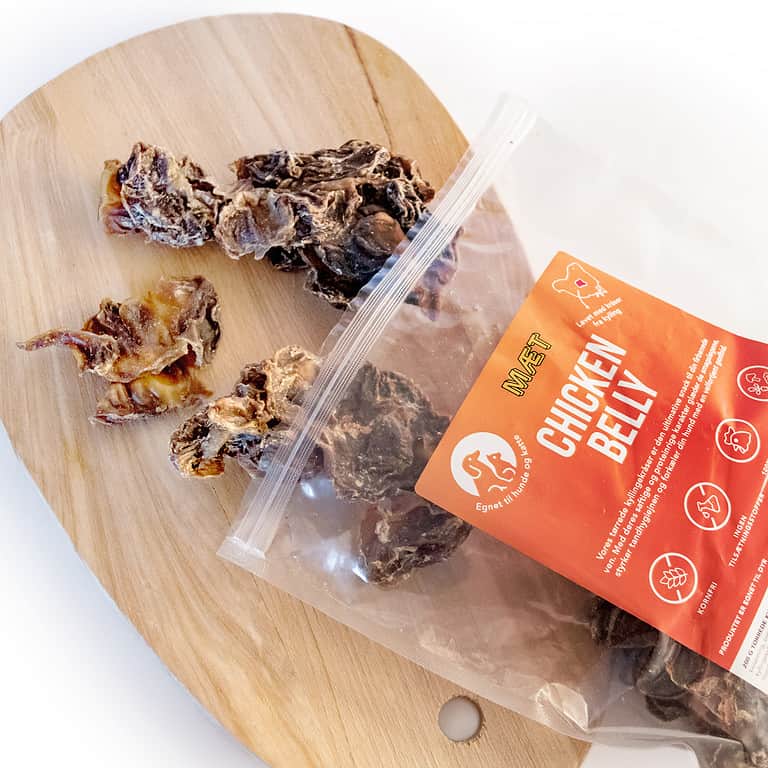 Delicious chicken gizzards for dogs | MÆT Chicken Belly